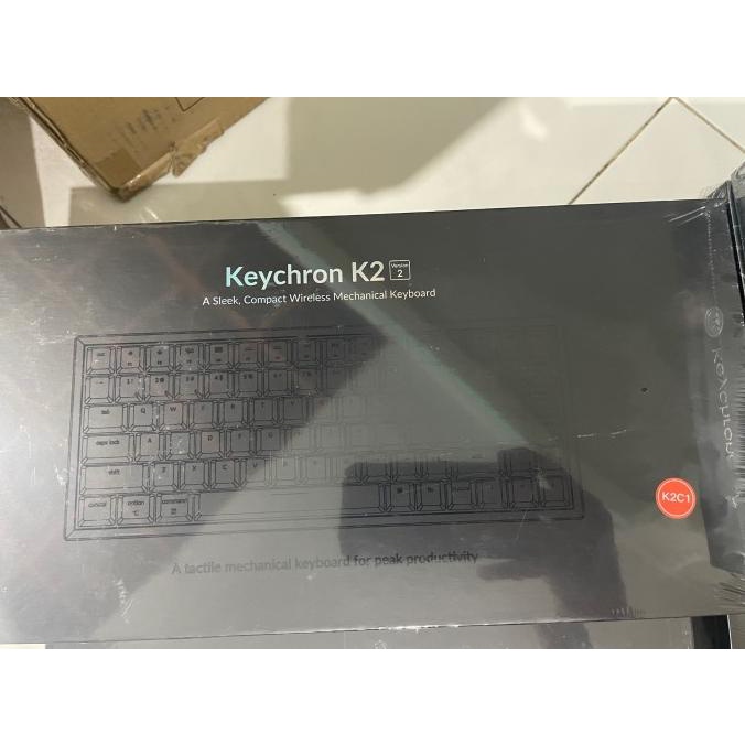 Jual (:(:(:(] Keychron K2 RGB Backlight ALUMINUM Frame Keyboard ...