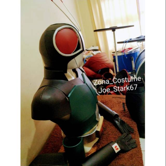 Jual KAMEN RIDER BLACK RX COSPLAY COSTUME / KOSTUM / DISPLAY | Shopee ...