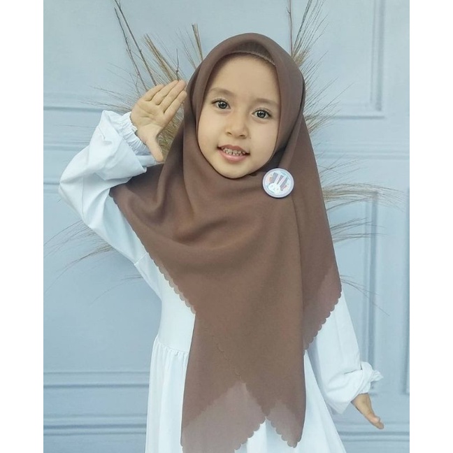 Jual HIJAB SEGIEMPAT KIDS INSTANT / HIJAB ANAK ABG / BELLASQUARE ANAK ...