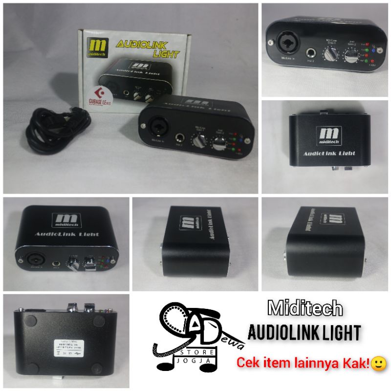 Jual SOUNDCARD MIDITECH AUDIOLINK LIGHT SOUND CARD AUDIO LINK | Shopee Indonesia