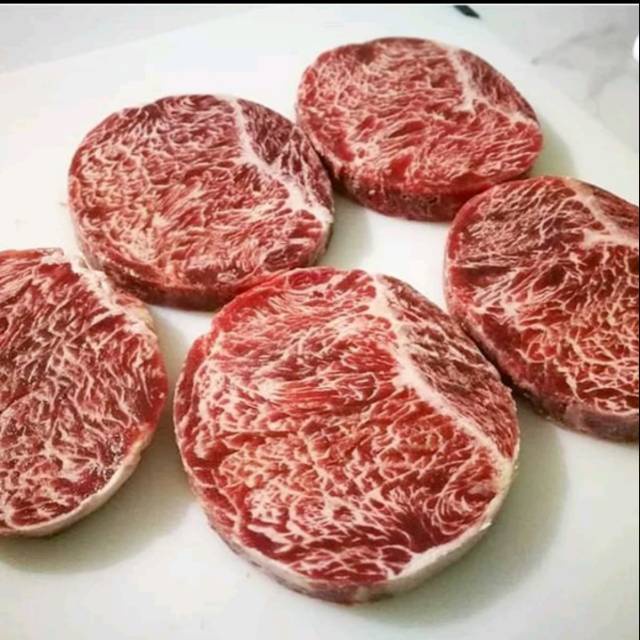 Jual frozen wagyu tenderloin steak (meltique) 1 kg | Shopee Indonesia