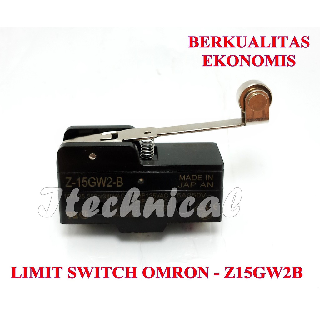 Jual MICRO SWITCH OMRON Z-15GW2-B / LIMIT SWITCH OMRON Z15GW2B | Shopee Indonesia