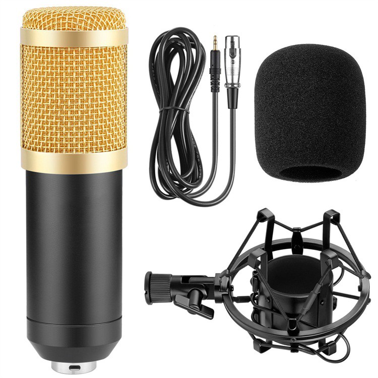 Jual Paket Komplit BM800 Condenser Microphone Kits Microphone Karaoke ...