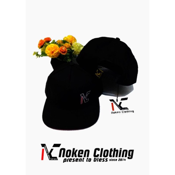 Jual NOKEN CLOTHING Topi PAPUA Pria&Wanita "LOGO NC" BORDIR Fashion ...