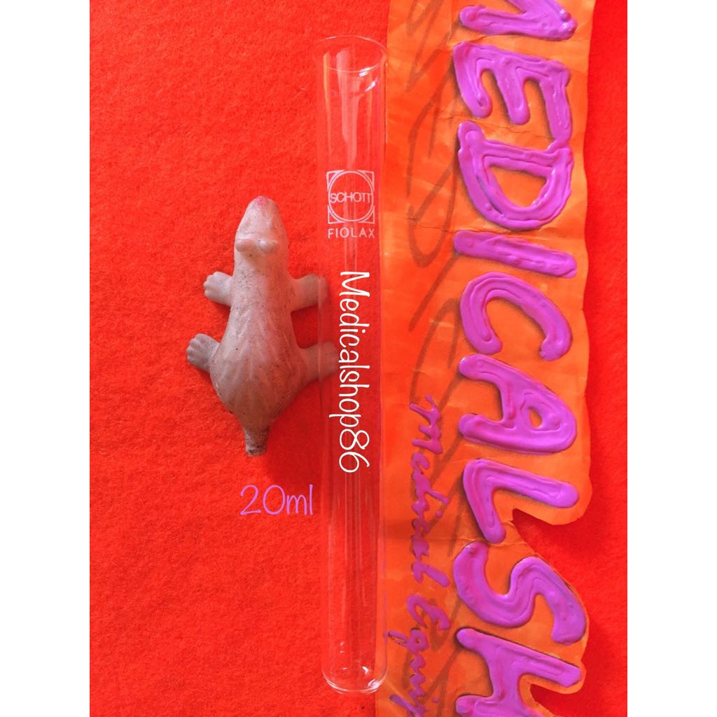Jual FIOLAX TEST TUBE 20ml - TABUNG REAKSI 20ml | DURAN | Shopee Indonesia