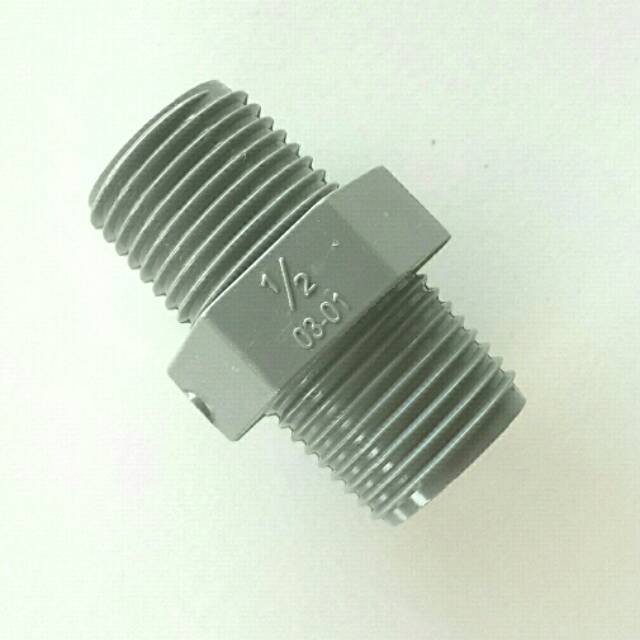 Jual Double Nipple Nepel Drat Luar 1/2", 3/4", 1" inch Type AW | Shopee Indonesia