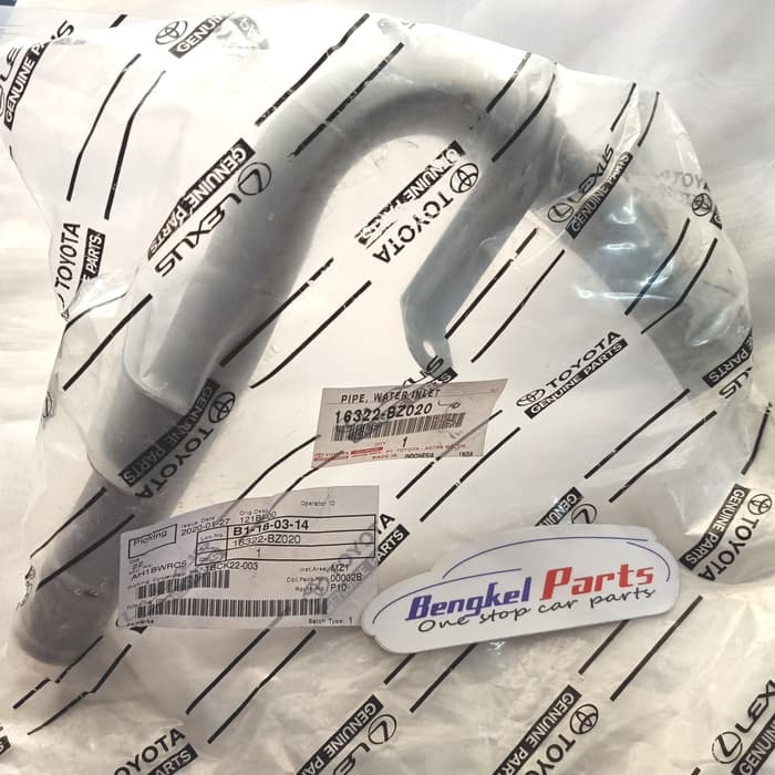 Jual Pipa By Pass Inlet Radiator model L Avanza 1300CC Original ...