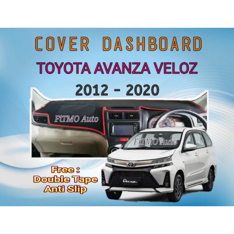 Jual Cover Dashboard All New Veloz + Anti Slip + Double Tape 3M ...