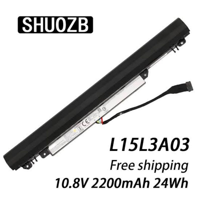 Jual Baterai LENOVO Ideapad 110-14ibr 110-14ast 110-15ibr 110-15ast 110 ...
