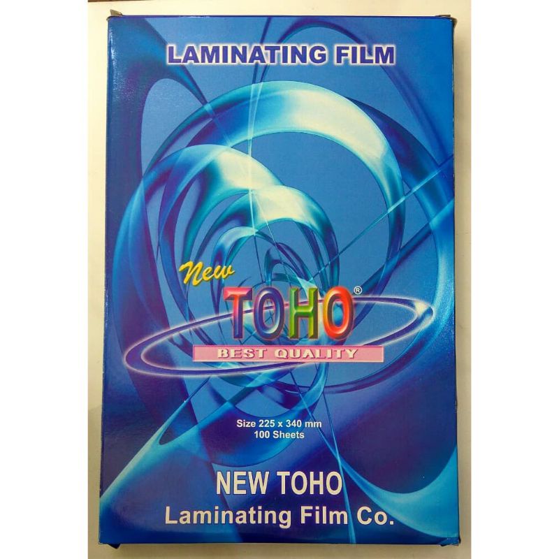 Jual Plastik Laminating Toho 100 micron ( 1pak/100lembar ) | Shopee Indonesia