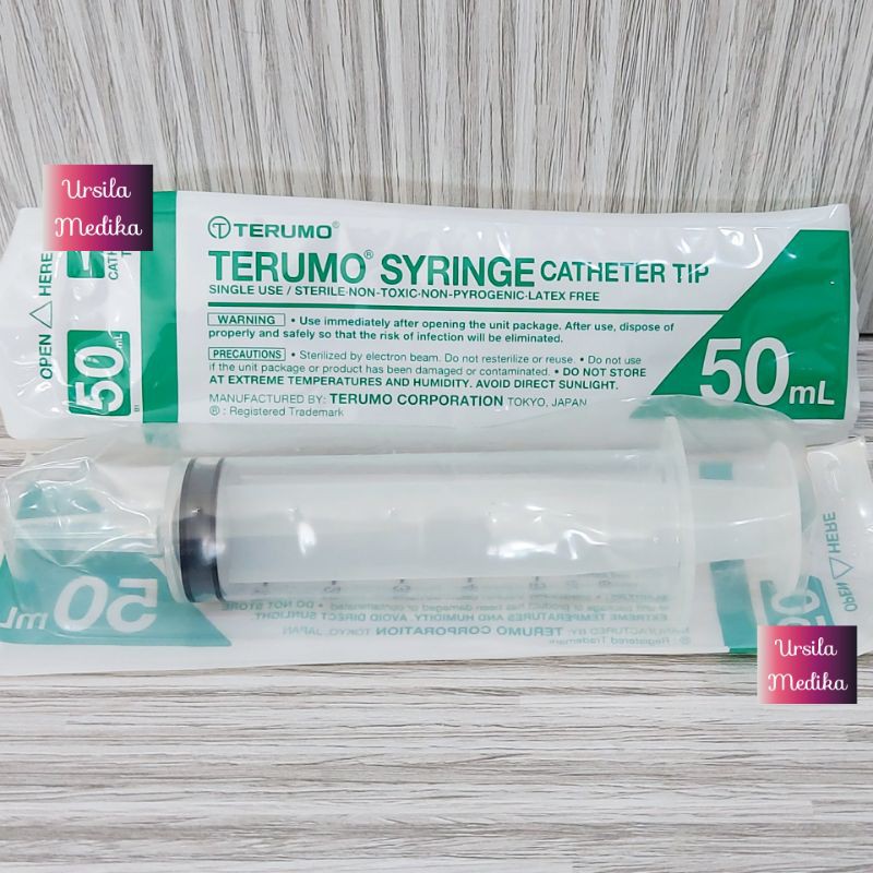 Jual Spuit 50cc merk Terumo | Catheter Tip | Shopee Indonesia