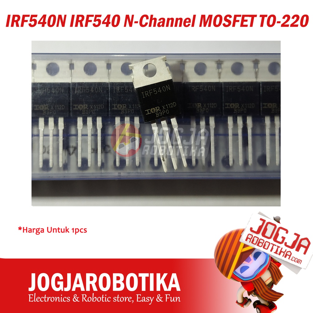 Jual IRF540N IRF540 N-Channel MOSFET TO-220 | Shopee Indonesia