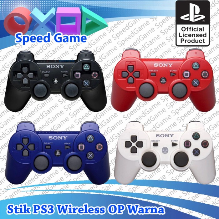 Jual Stick Stik PS3 Sony Original Ori Pabrik Warna - Hitam | Shopee ...