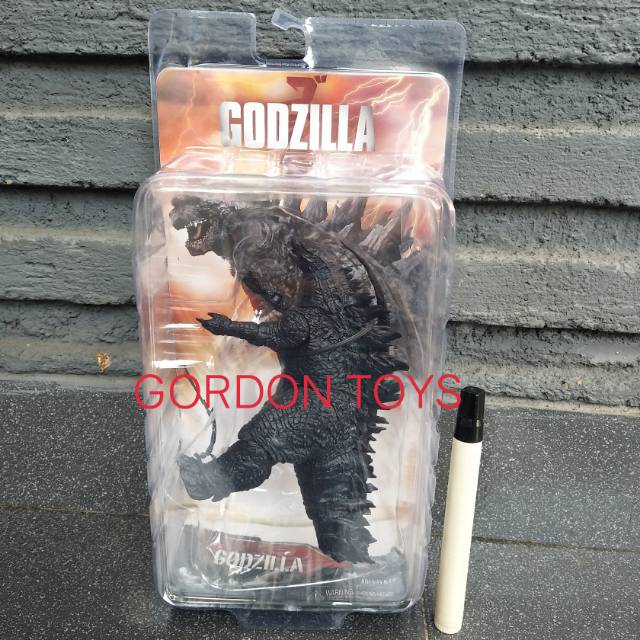 Jual Godzilla king of the monsters 2014 movie neca 12 inch head to tail ...