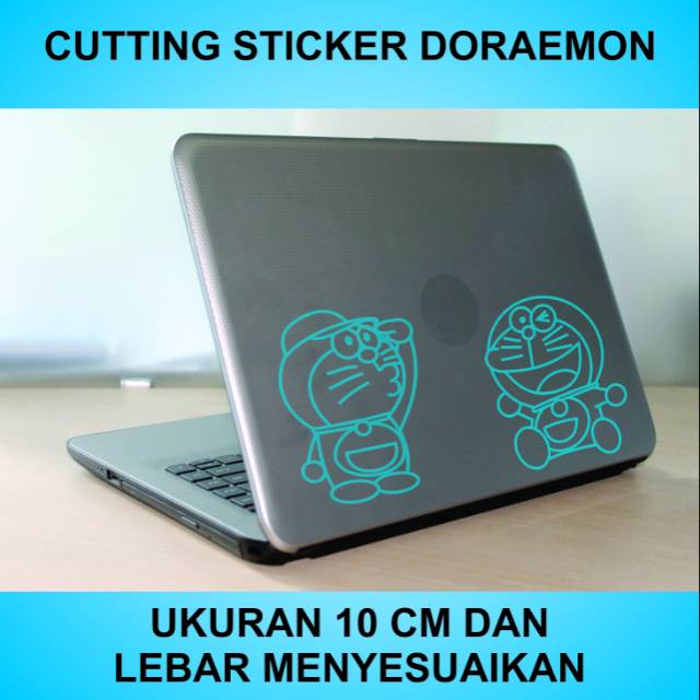 Jual Stiker/sticker cutting dotaemon ukuran tinggi 10 cm dan lebar ...