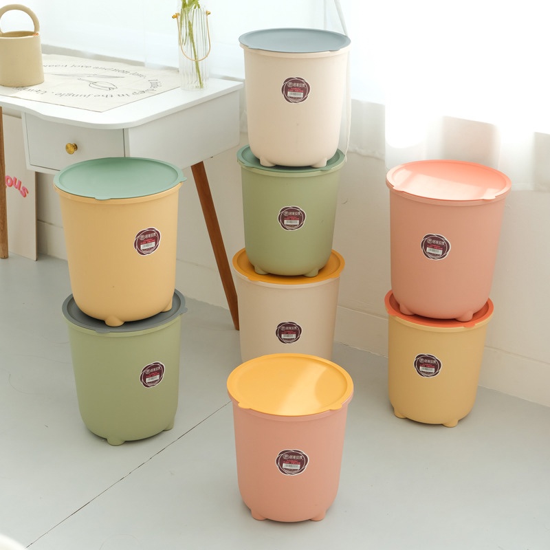 Jual Tempat Sampah Bulat Portable Trash Bin Minimalis Tong Sampah ...