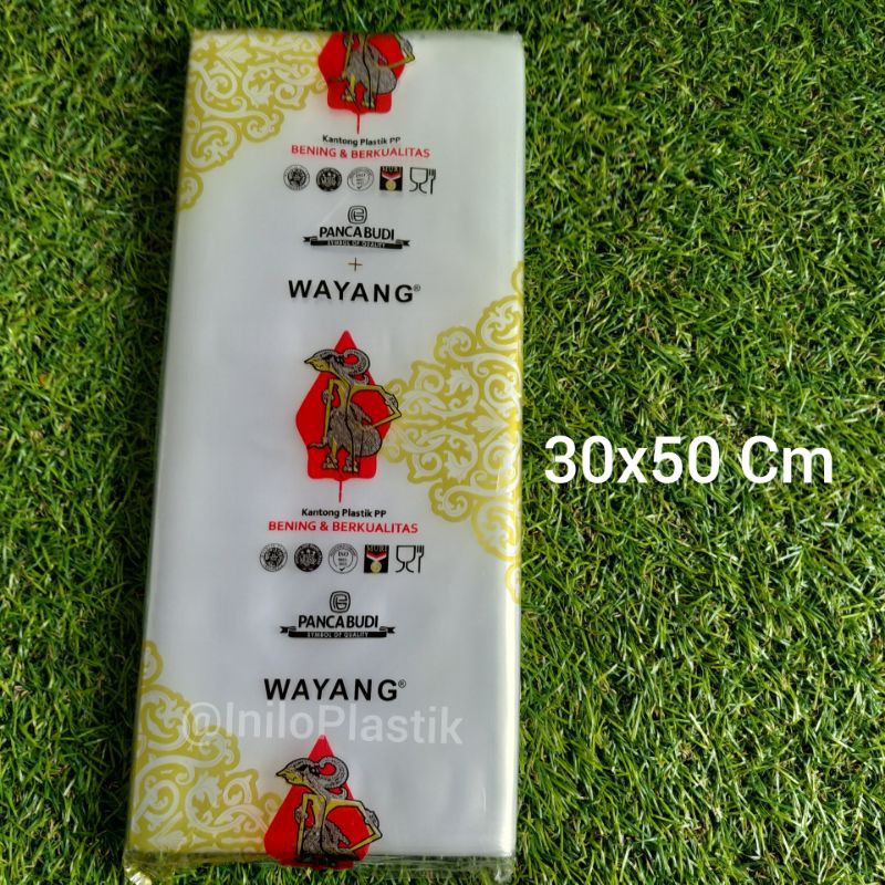 Jual Plastik PP Wayang 30x50 Cm / Plastik Bening PP Wayang | Shopee ...