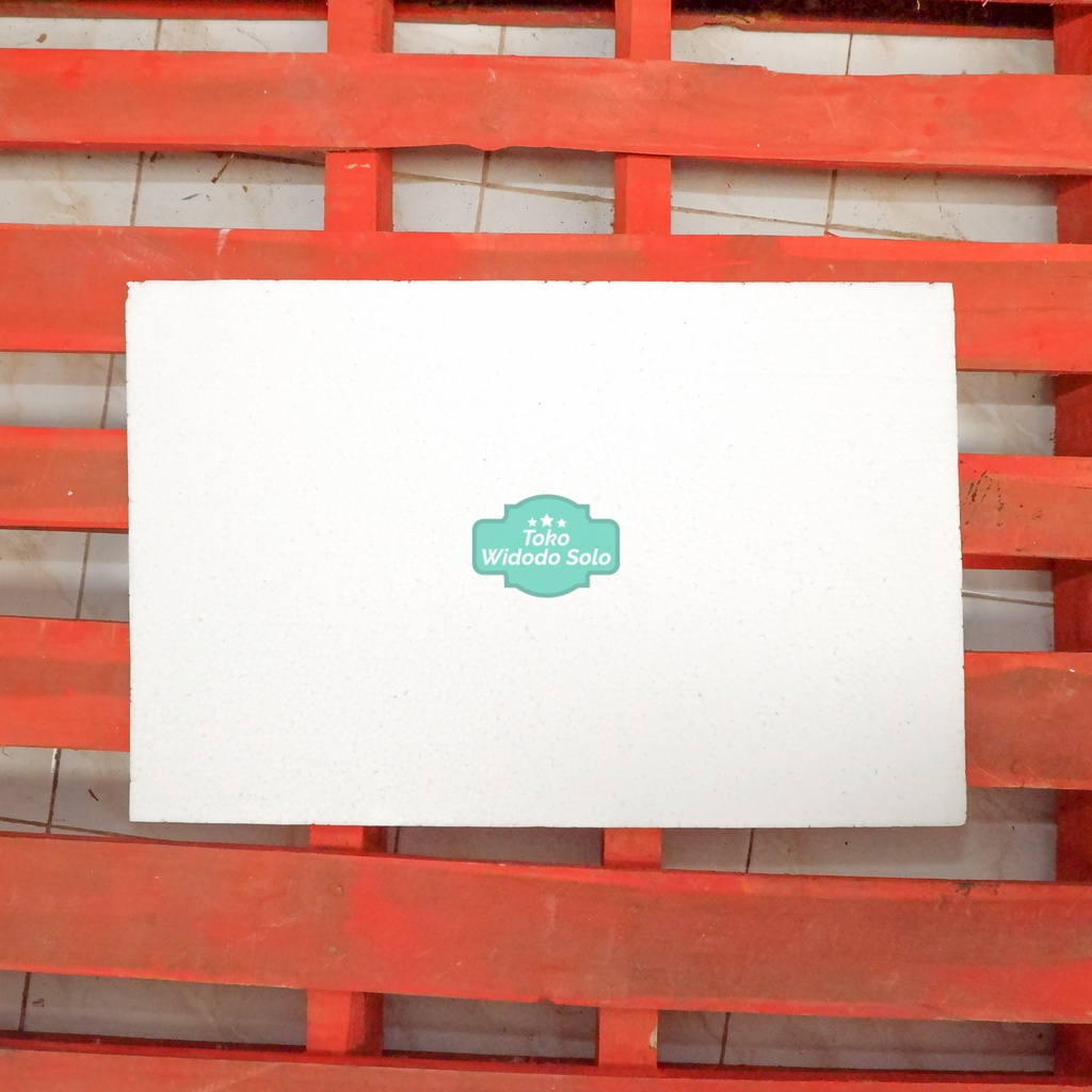 Jual 1 LEMBAR Styrofoam Putih Tebal 1cm 40x60cm Medium Density (10 ...