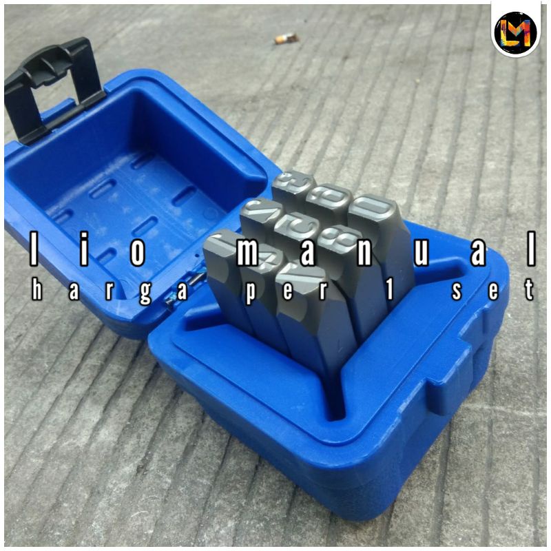 Jual alat ketok angka 15 mm set Masus Germany heavy duty | Shopee Indonesia
