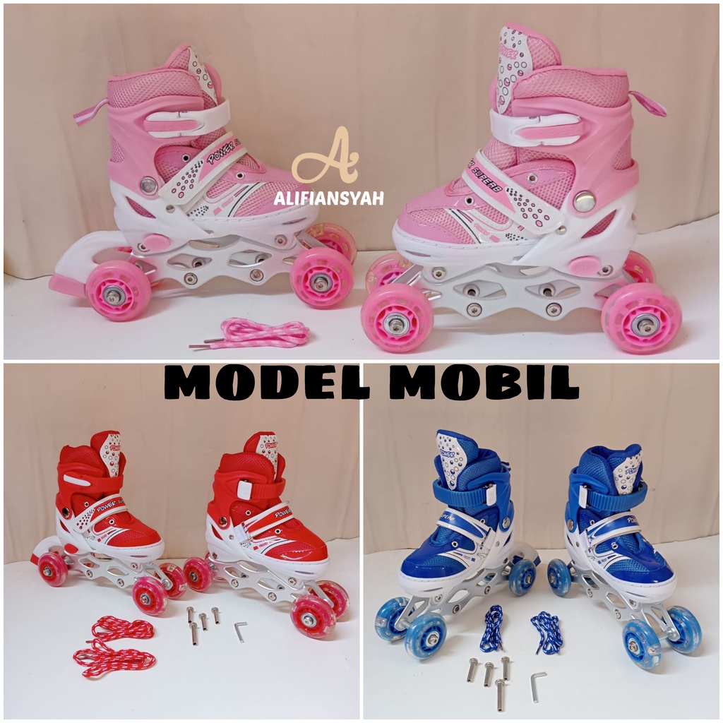 Jual Sepatu roda anak dan dewasa POWER SUPERB bisa model bajaj dan ...