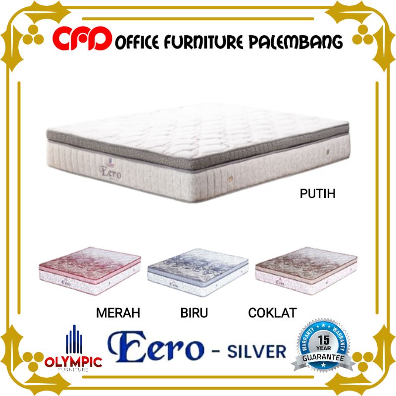 Jual matras springbed olympic EERO kasur spring bed plush top tempat ...