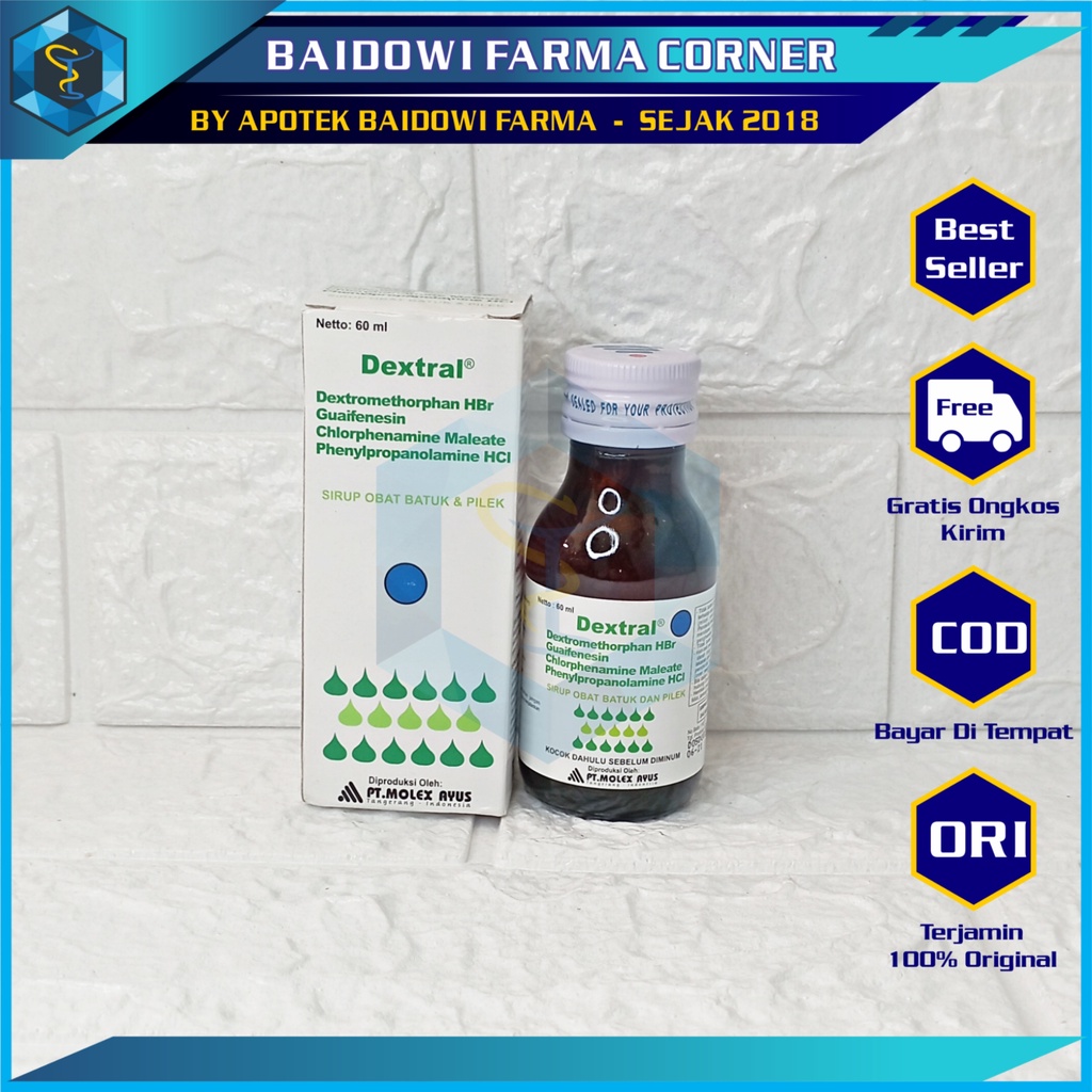 Jual DEXTRAL SYRUP | Shopee Indonesia