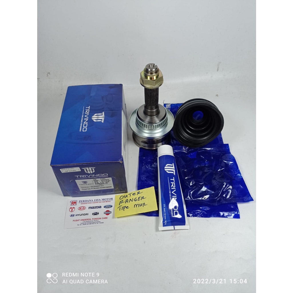 Jual Joint Outer As Roda Luar Ford Ranger & Everest Lama TDi tipe Mur ...