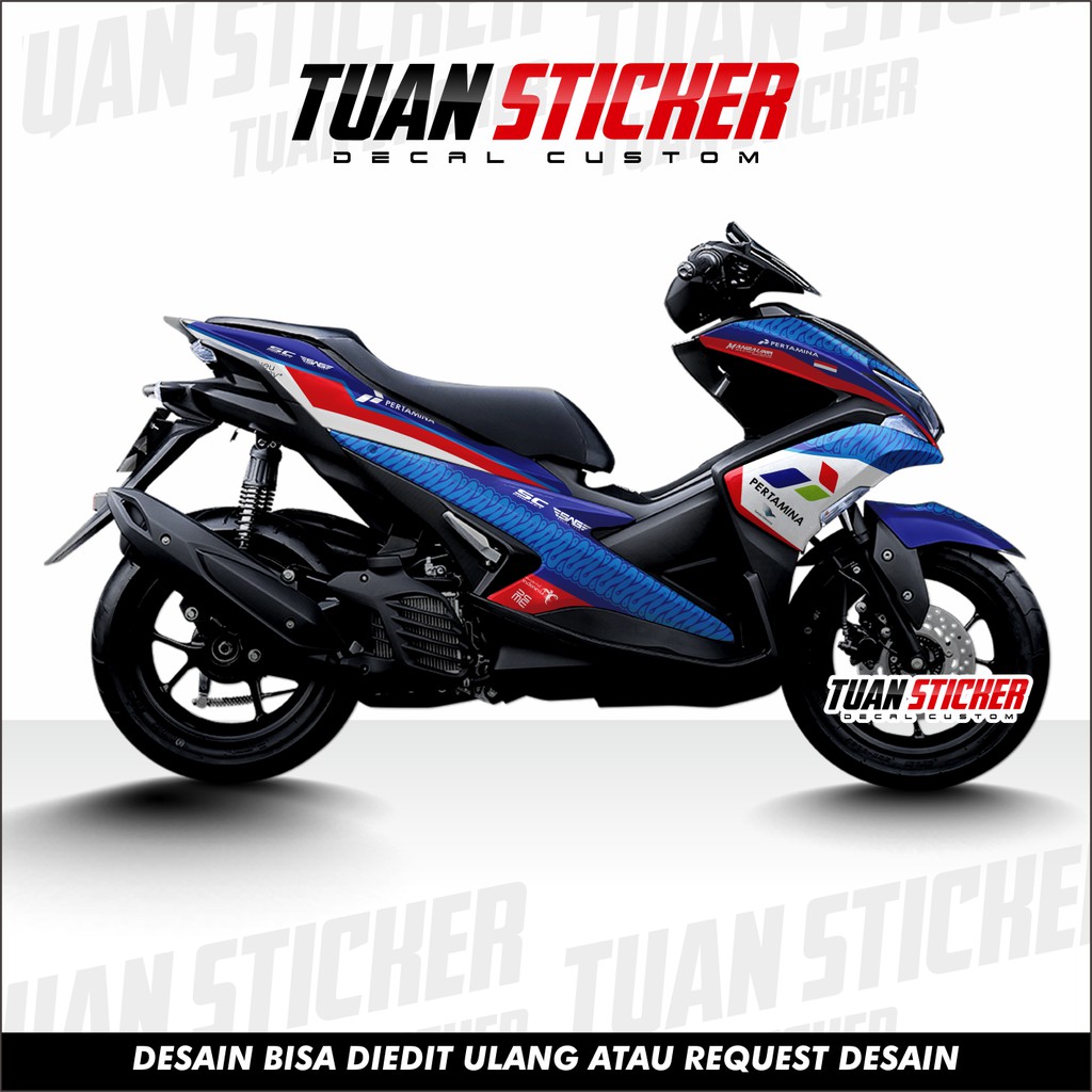 Jual Stiker aerox Striping Decal Aerox 155 full body sticker aerox 155 ...