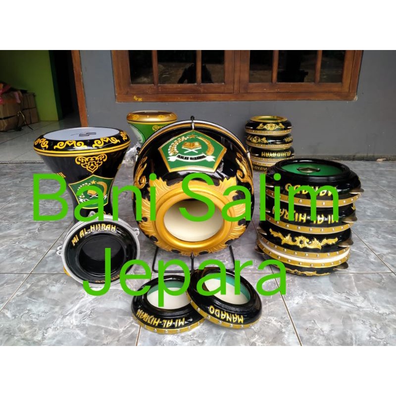 Jual Alat Hadroh Satu Sett Ukir Berkualitas Asli Jepara | Shopee Indonesia