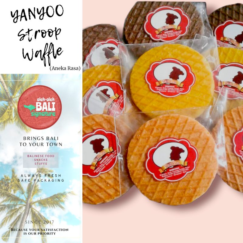 Jual Stroop Waffle Yanyoo Bali Caramel/Strawberry/Vanilla/Chocolate ...