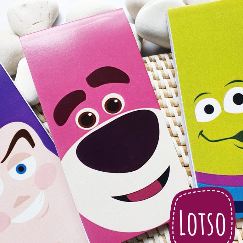 Jual Toy Story Mini Long Notes Buku Catatan Tulis Notebook Notepad ...
