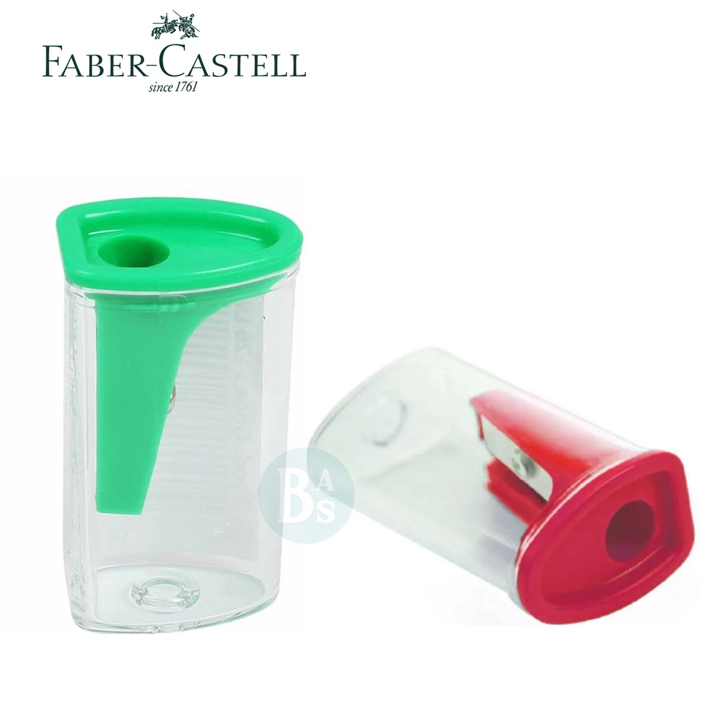 Jual Sharpener with container 125lv - Faber Castell | Shopee Indonesia