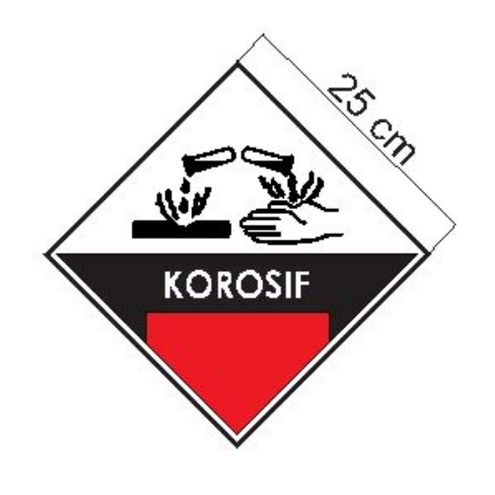 Jual stiker rambu label B3 beracun/korosif/infeksius | Shopee Indonesia