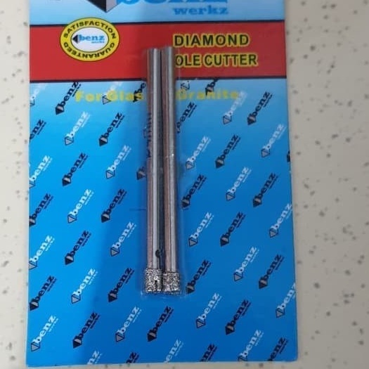 Jual MATA BOR KACA 3MM BENZ/MATA BOR KACA KERAMIK / HOLE SAW HARGA 1pcs ...