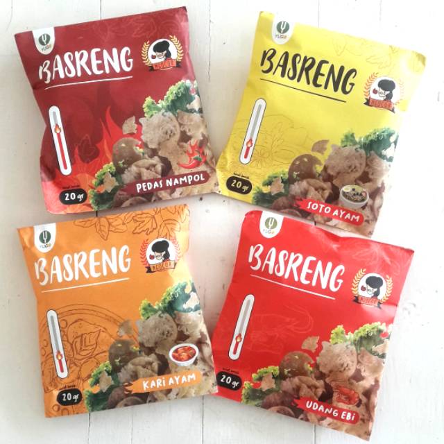 Jual Basreng Ngocor Bakso Goreng 4 Varian Rasa | Shopee Indonesia