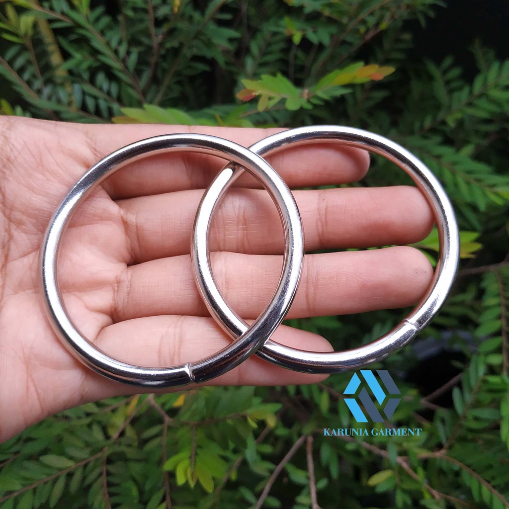 Jual RING O BESI BULAT 6.0 CM PENGAIT CANTELAN KAIN JARIK GENDONGAN ...