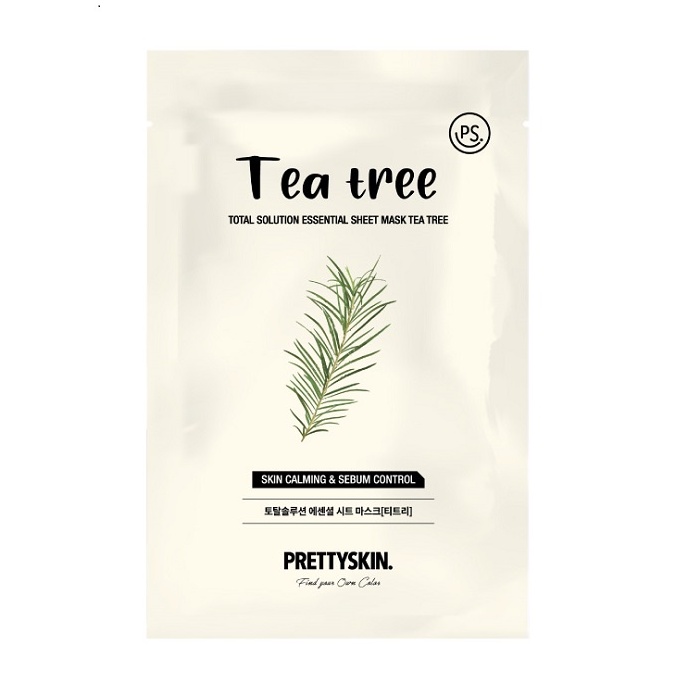 Jual Pretty Skin Total Solution Sheet Mask Tea Tree (10PCS) | Shopee ...