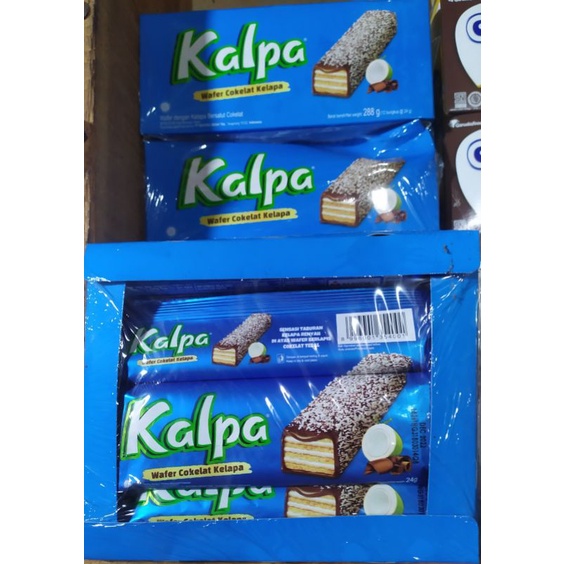 Jual Wafer Roma Cokelat Kalpa ( isi 12 pcs @24gr ) | Shopee Indonesia