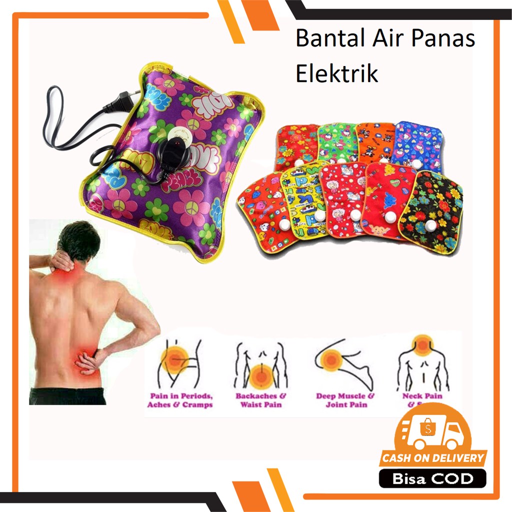 Jual Bantal Air Panas Alat Terapi Kesehatan / Bantal Listrik Portable ...