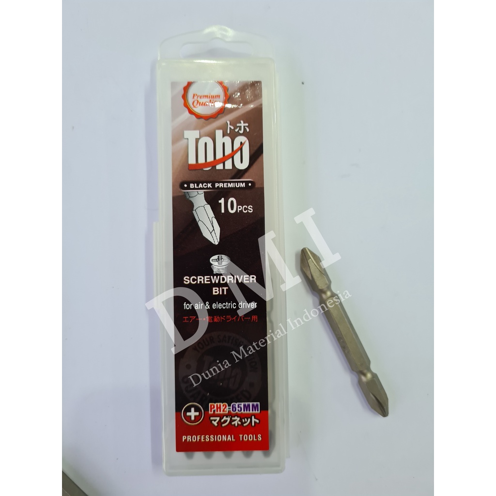 Jual Mata Obeng Gypsum TOHO PH2 65mm (++) Plus Plus | Screw Driver ...