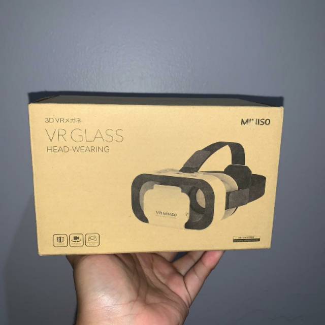 Jual VR GLASS head wearing -miniso- (second) | Shopee Indonesia