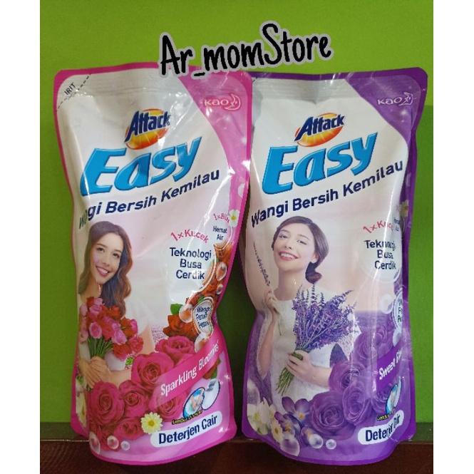 Jual Easy Attack deterjen cair 750 ml | Shopee Indonesia