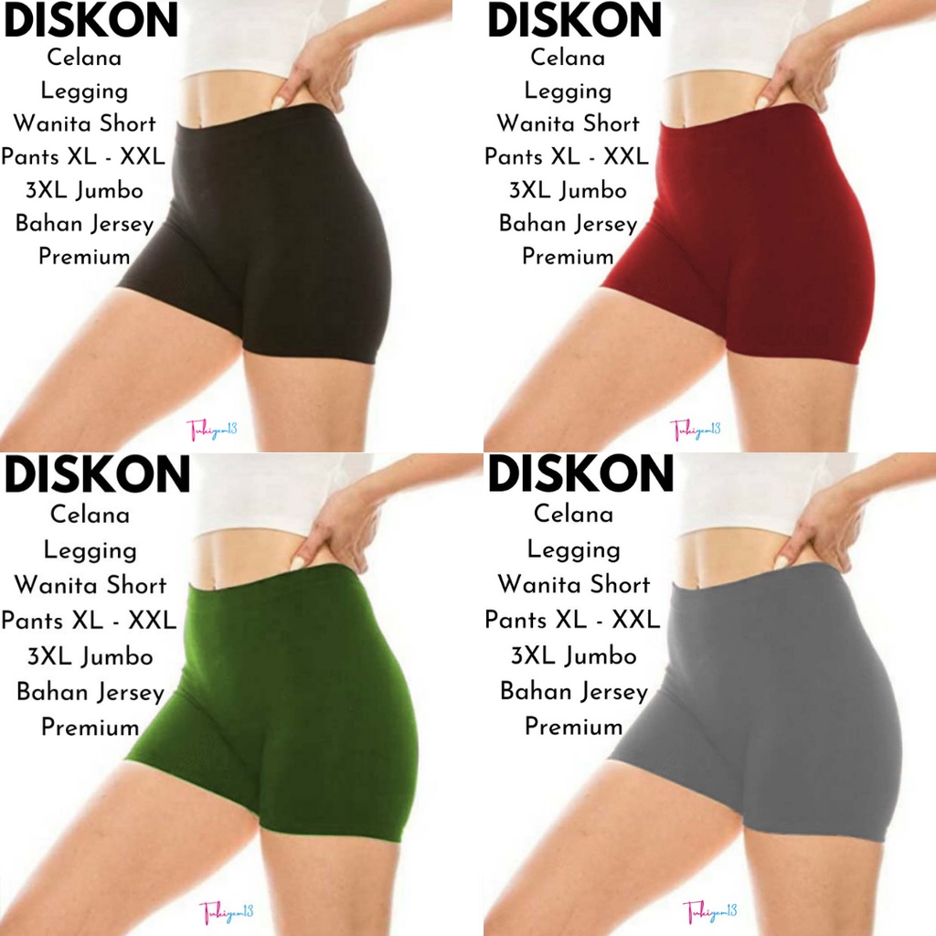 Jual Legging short pen pendek XL-Celana dalam wanita street-Celana ...