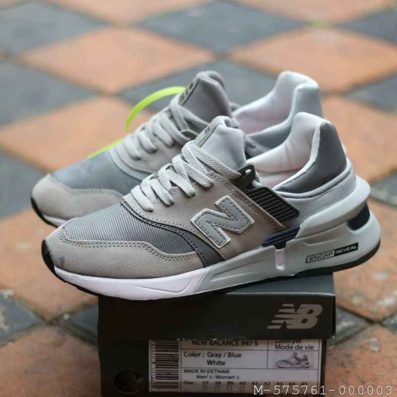 Jual SEPATU PRIA MURAH NB 997 REVEAL VHYP.WARNA: BROWN LIS BLUE, FULL ...