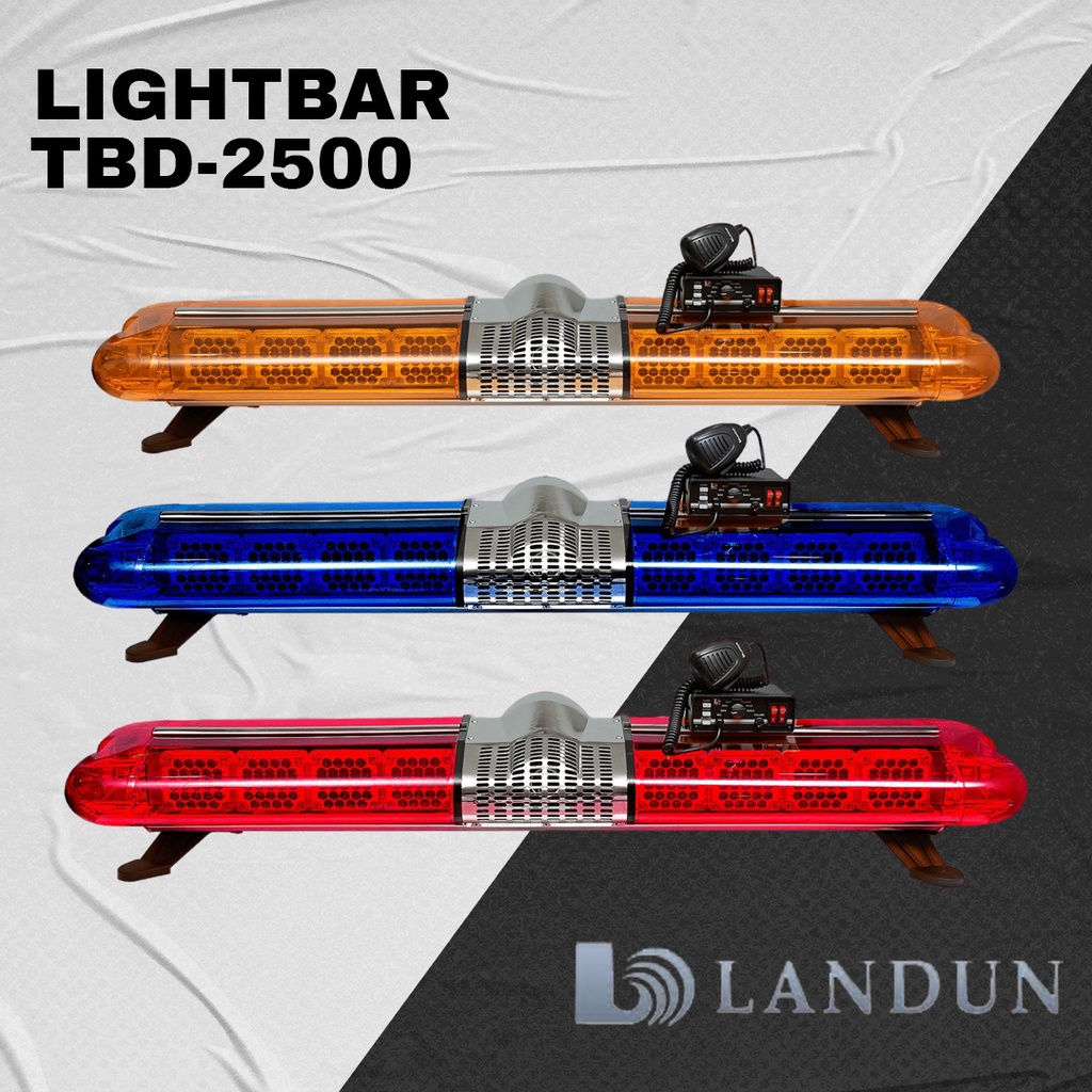 Jual LANDUN LIGHTBAR TBD-2500 Lampu Rotator Polisi | Shopee Indonesia