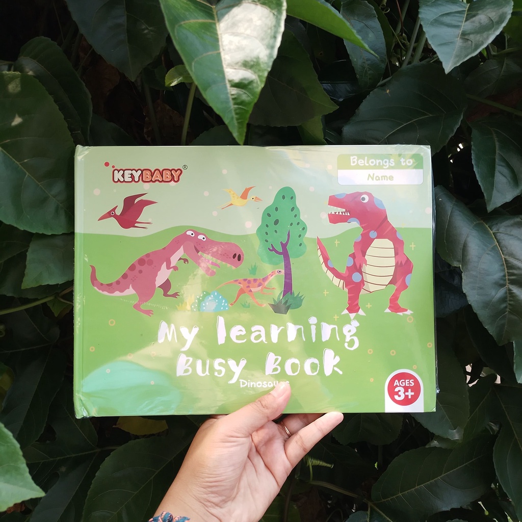 Jual My Learning Busy Book Dinosaurus | Shopee Indonesia
