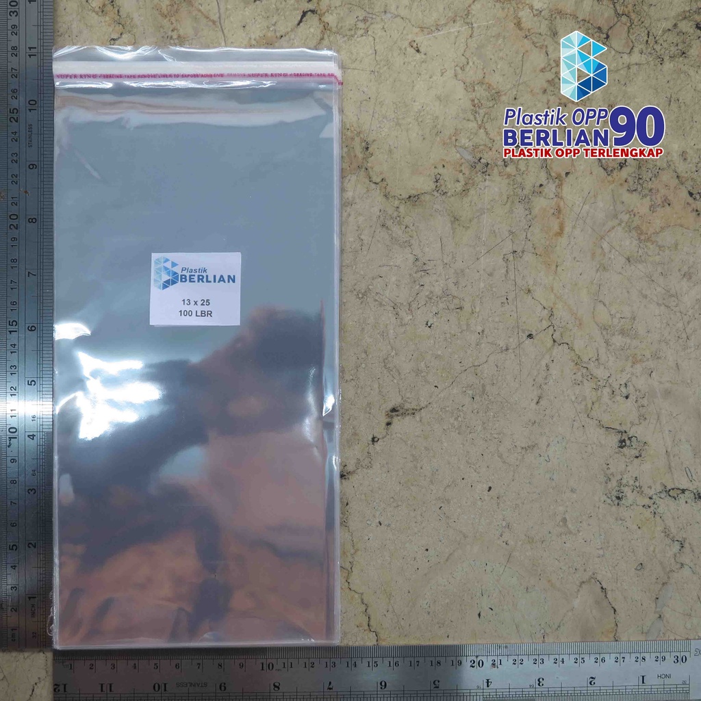 Jual Plastik Opp 13,5x25 cm Plastik Opp Seal Plastik Opp Lem Plastik ...