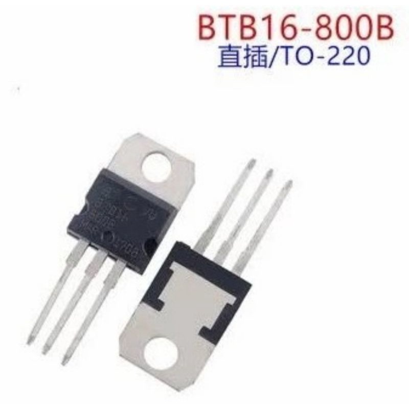 Jual 3pcs BTB16 800B BTB16800B BTB16-800B triac 800v 16A | Shopee Indonesia