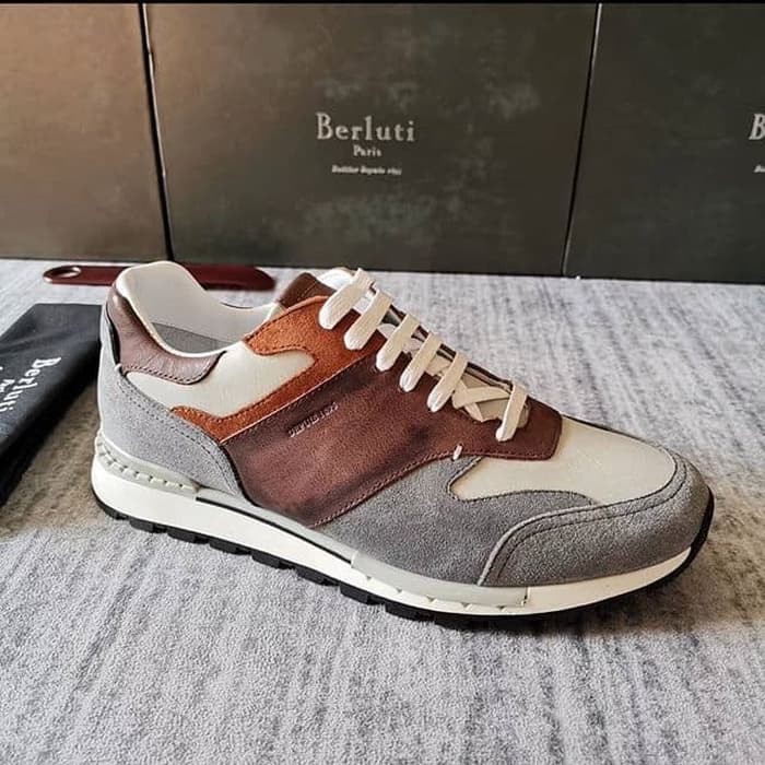 Jual Unik Sepatu Pria Branded BERLUTI READY STOCK Import Mirror Quality ...
