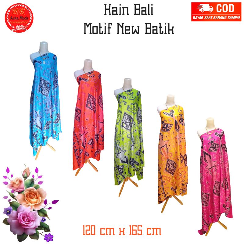 Jual Kain Bali Pantai - Kain Bali Motif Batik Etnik Baru - Sarung ...